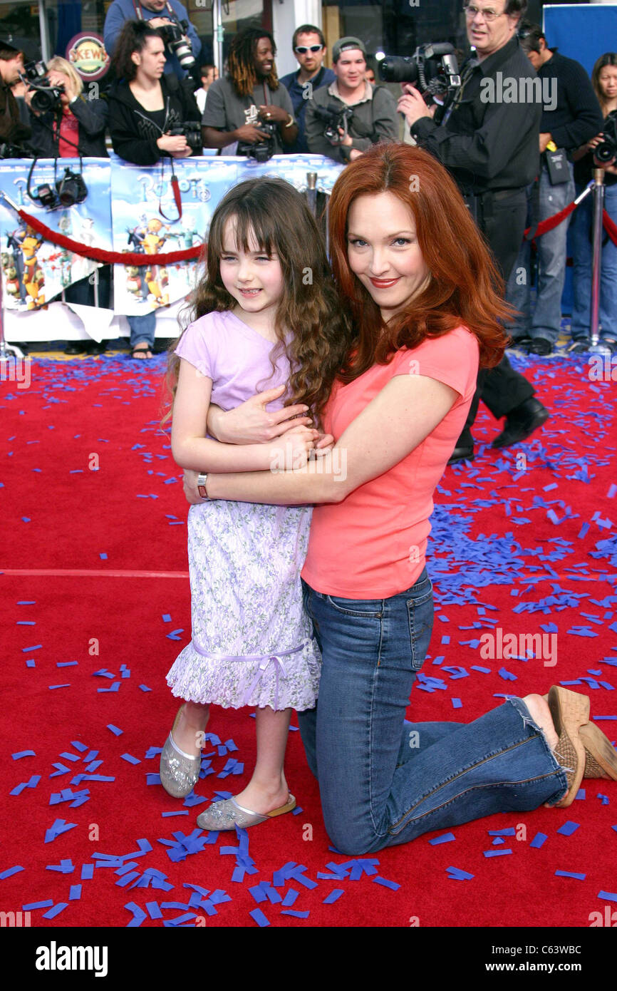 Amy yazbeck daughter arrivals robots hi-res stock photography and ...