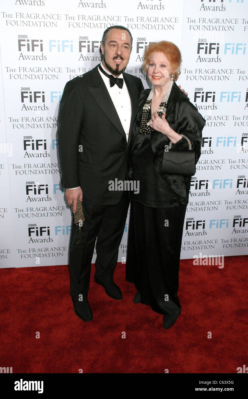 Marc Rosen, Arlene Dahl at arrivals for 2005 FIFI Awards, Hammerstein ...