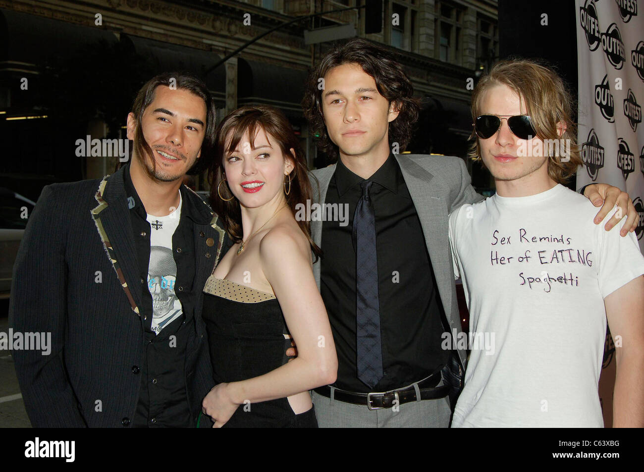 Jimmy Duval, Rose McGowan, Joseph Gordon-Levitt, Brady Corbet at ...