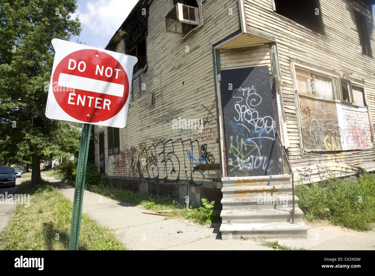 Brightmoor detroit blight High Resolution Stock Photography and Images ...