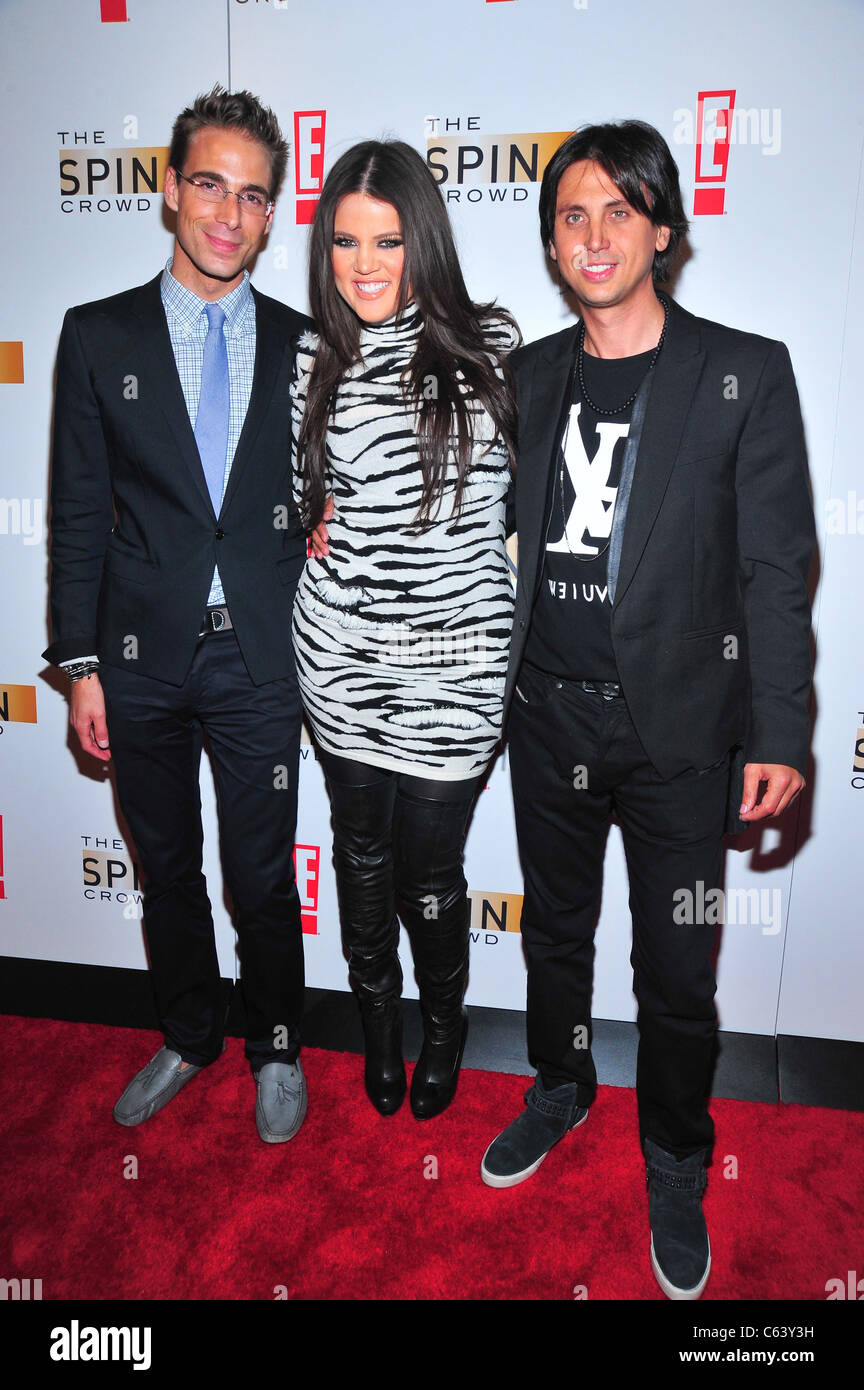 Simon Huck, Kim Kardashian, Jonathan Cheban at arrivals for THE SPIN ...