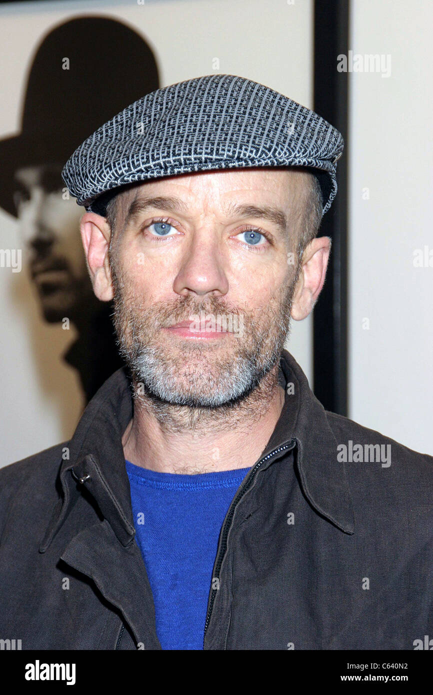 Michael Stipe at arrivals for Anton Corbijn photo exhibition ...
