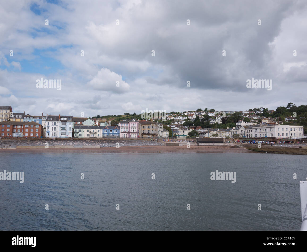 Dawlish Seafront from the sea Stock Photo - Alamy