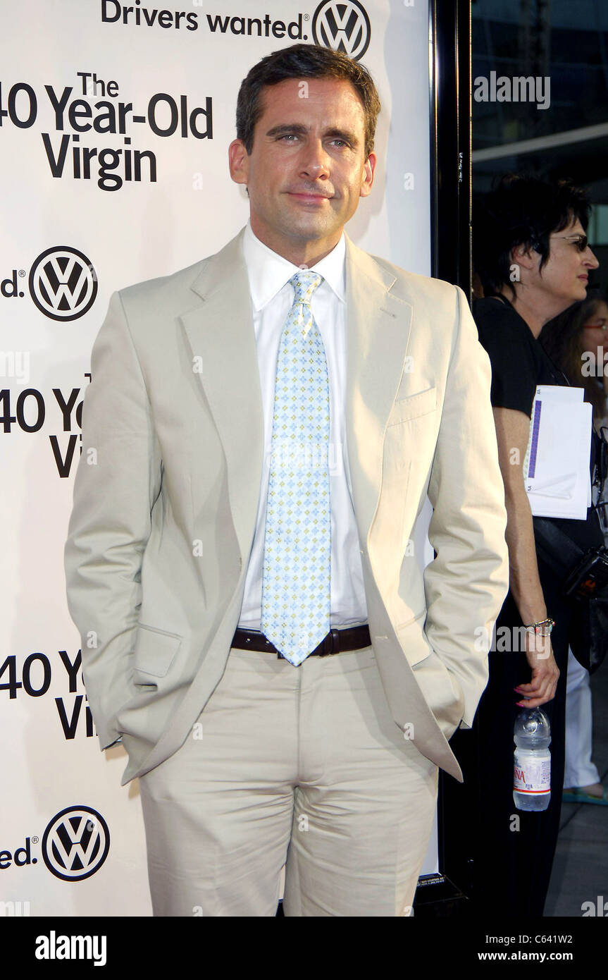 Steve Carell at arrivals for THE 40 YEAR-OLD VIRGIN Premiere, The ...
