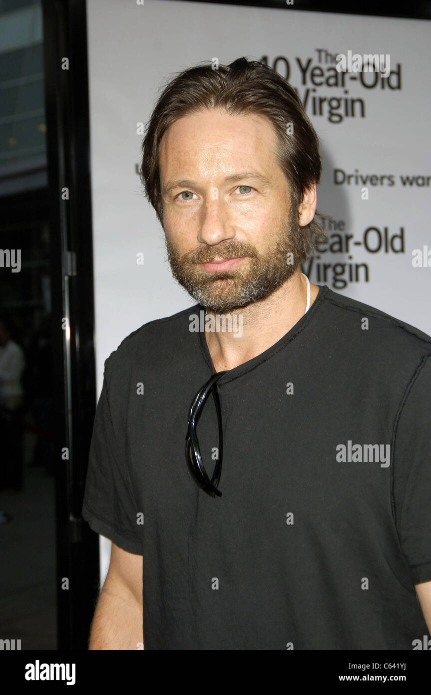 David Duchovny at arrivals for THE 40 YEAR-OLD VIRGIN Premiere, The ...