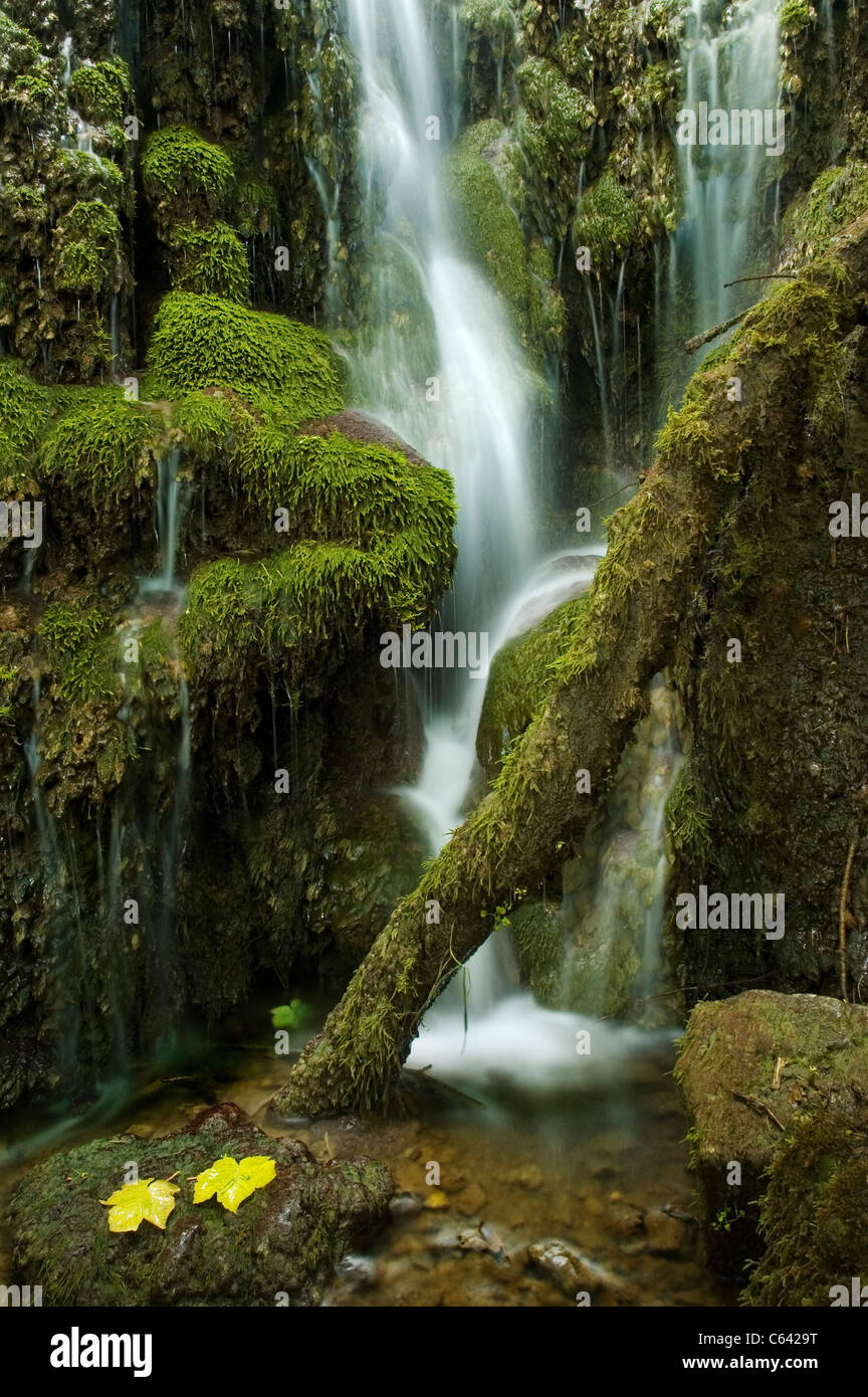 Time lapse photograph of a waterfall Stock Photo - Alamy
