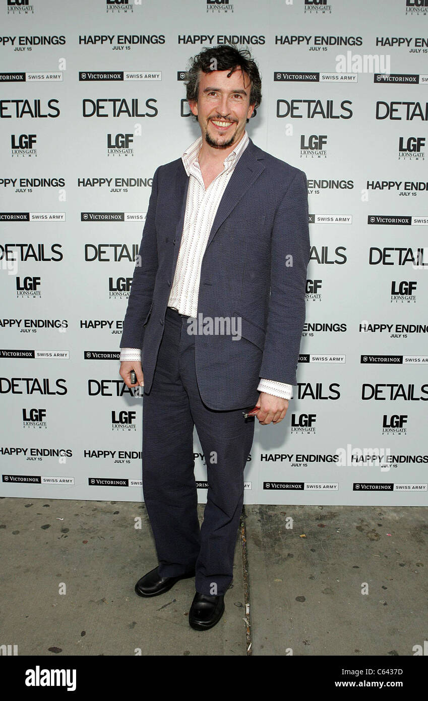 Steve Coogan at arrivals for Happy Endings Premiere, Chelsea Clearview ...