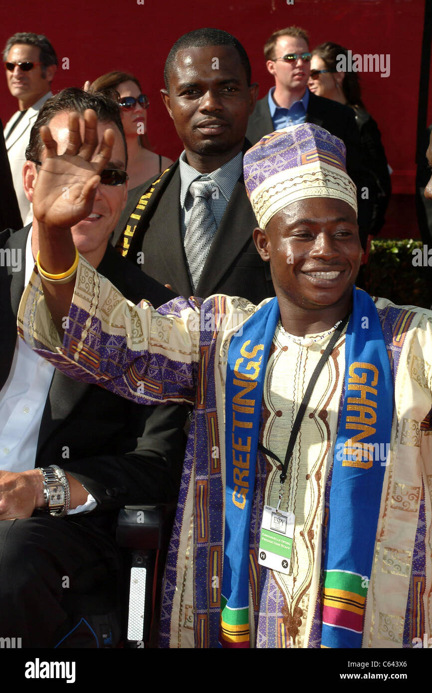 Emmanuel Ofosu Yeboah at arrivals for 2005 ESPY Awards, The Kodak ...