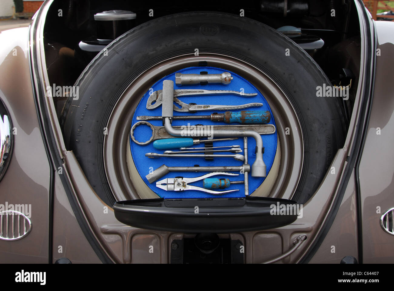 1954 VW Volkswagen Beetle classic air cooled rear engine car rare Hazet ...