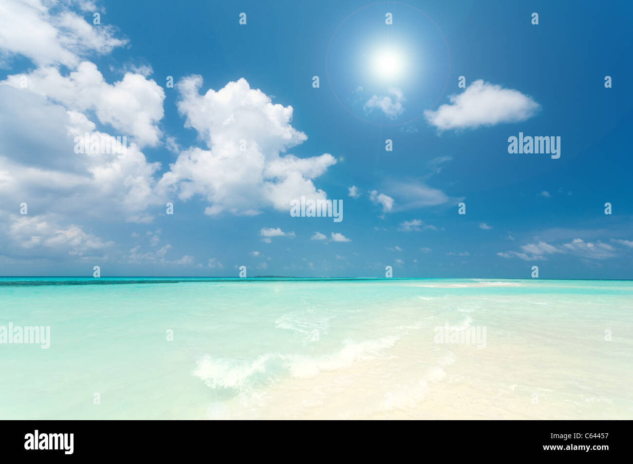 Summertime at the beach Stock Photo - Alamy