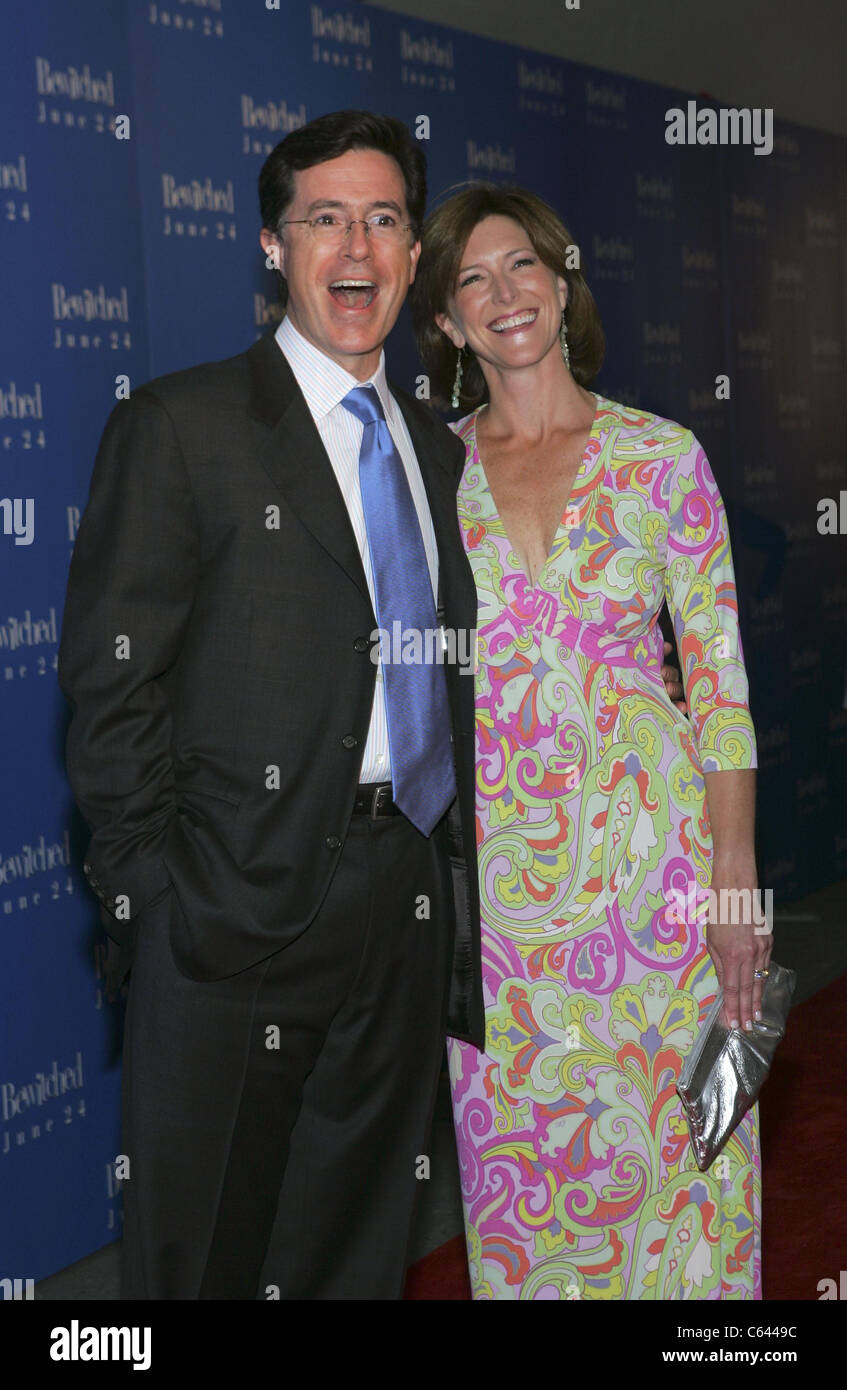 Stephen Colber, Wife at arrivals for BEWITCHED World Premiere, The ...