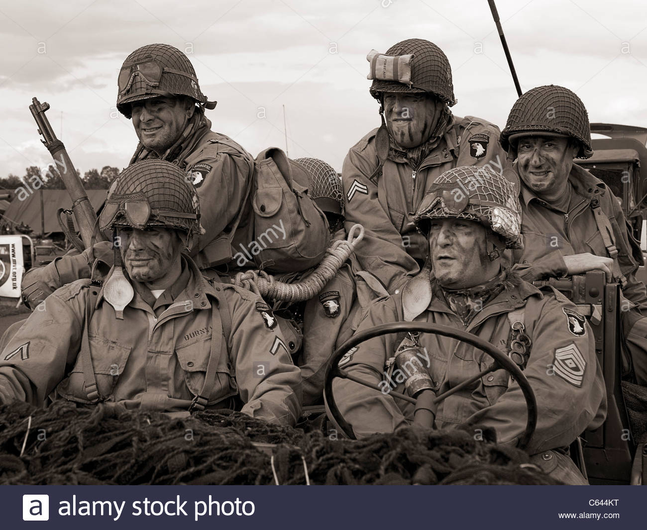 World War Two Battle Reenactment Stock Photos & World War Two Battle ...
