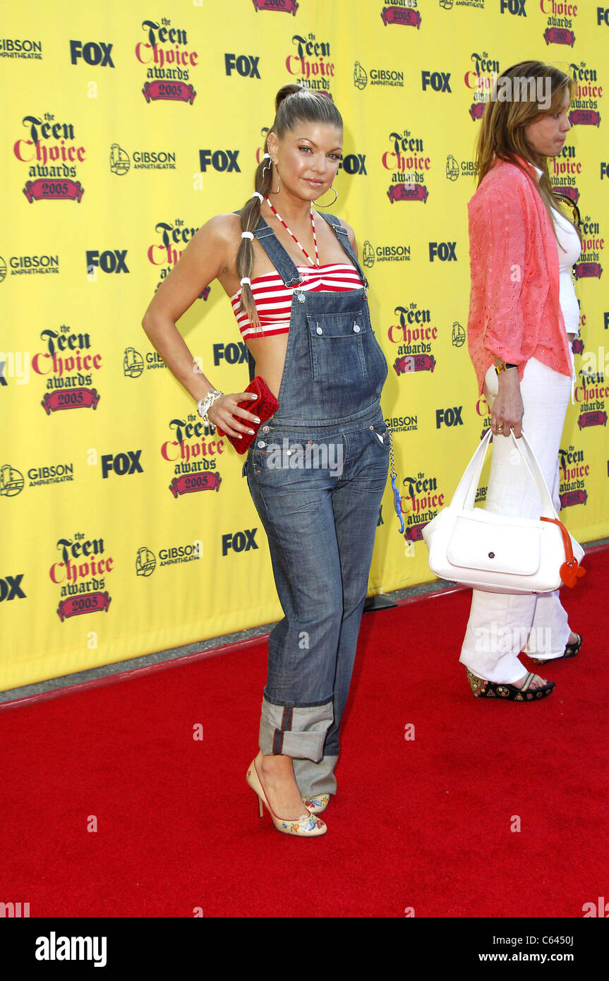 Fergie at arrivals for The 2005 TEEN CHOICE AWARDS, The Gibson ...