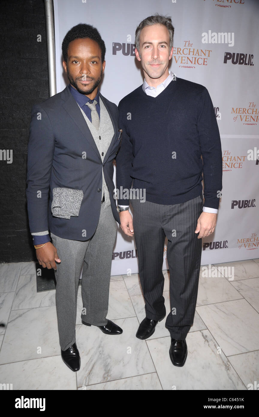 Luke Forbes, Baylen Thomas in attendance for MERCHANT OF VENICE Opening ...