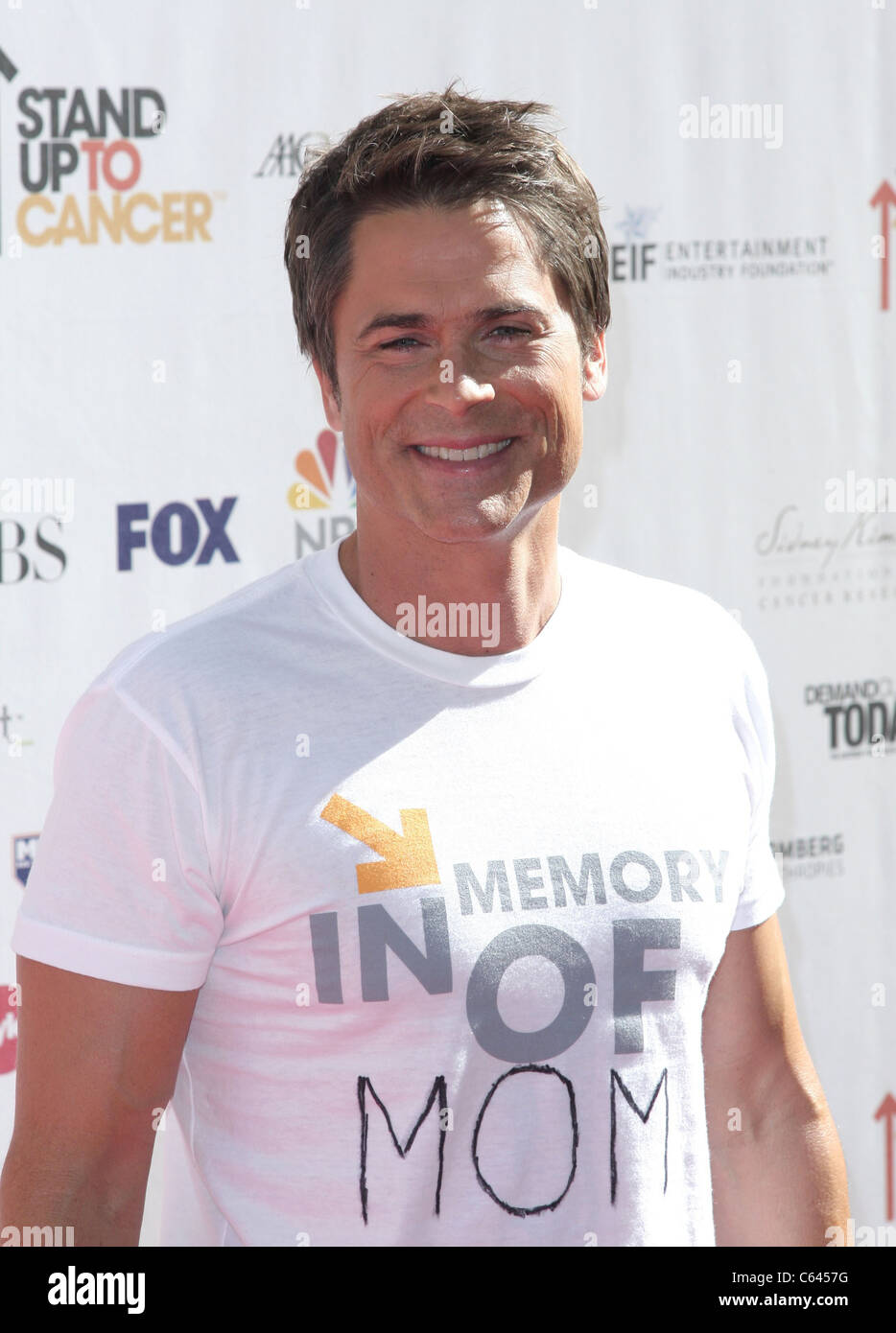 Rob Lowe in attendance for Stand Up To Cancer Fundraiser, Sony Pictures ...
