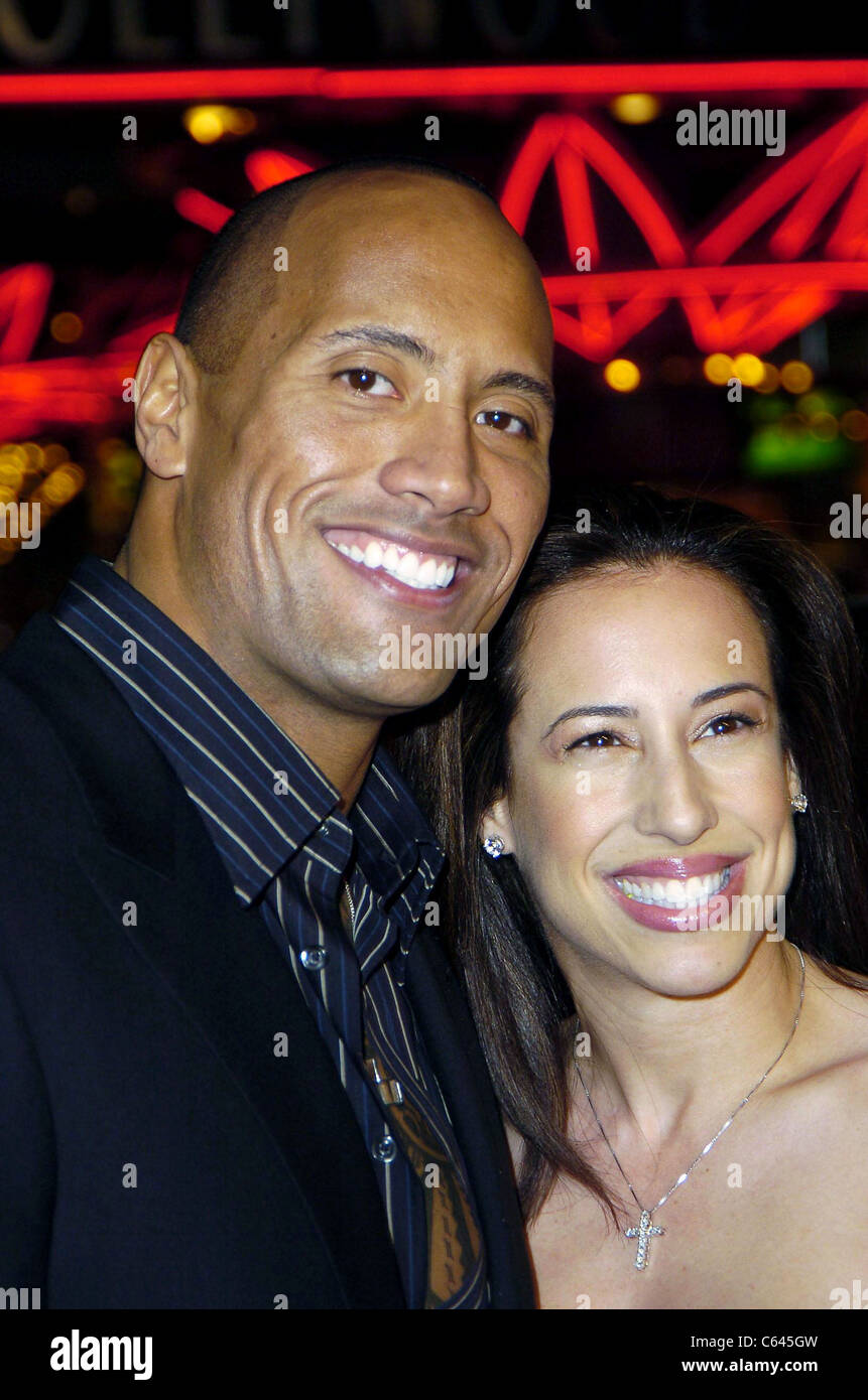 Dwayne The Rock Johnson, Deny Johnson at arrivals for BE COOL Premiere ...