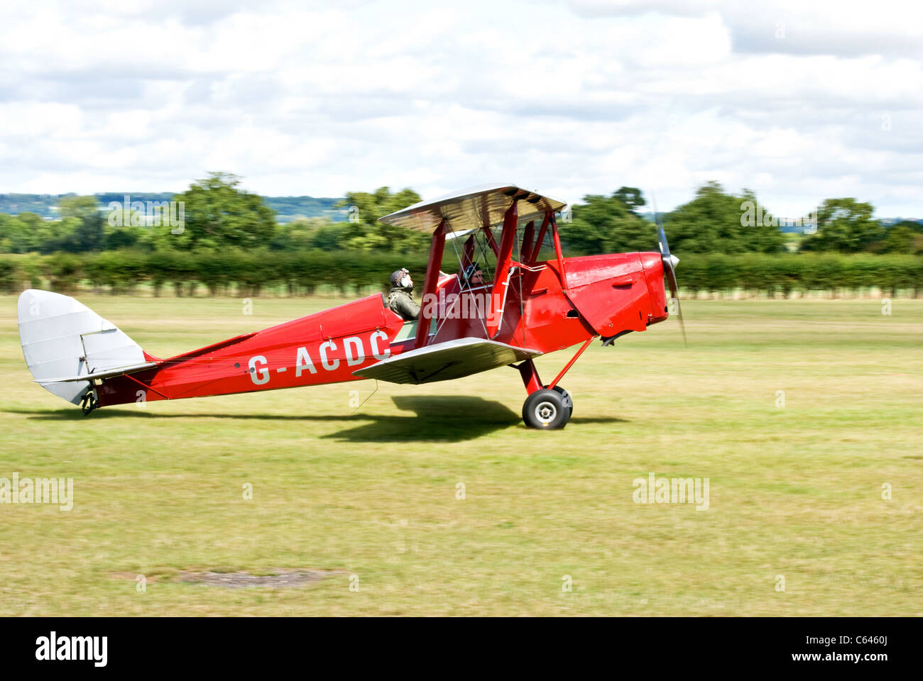 Tiger Moth bi-plane Stock Photo - Alamy