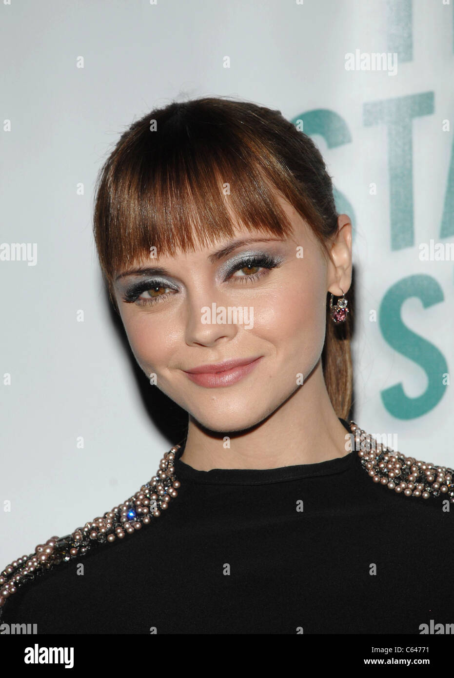 Christina Ricci at the after-party for TIME STANDS STILL Opening Night ...