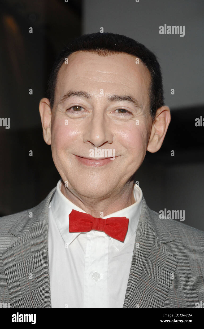 Pee Wee Herman at a public appearance for Pee-Wee Herman Takes ...