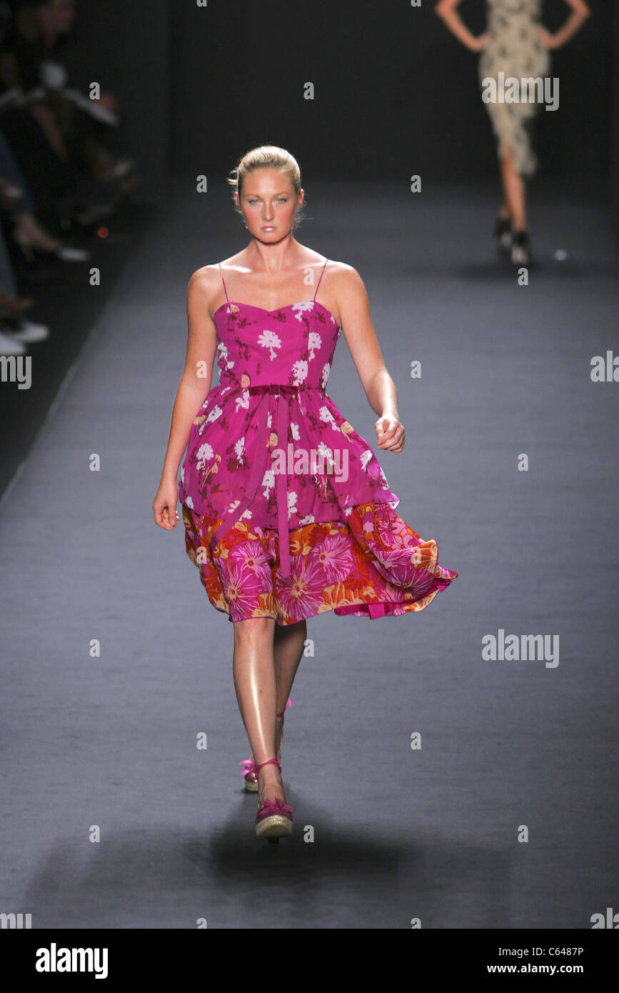 Maggie Rizer inside for Fashion For Relief, Bryant Park, New York, NY ...