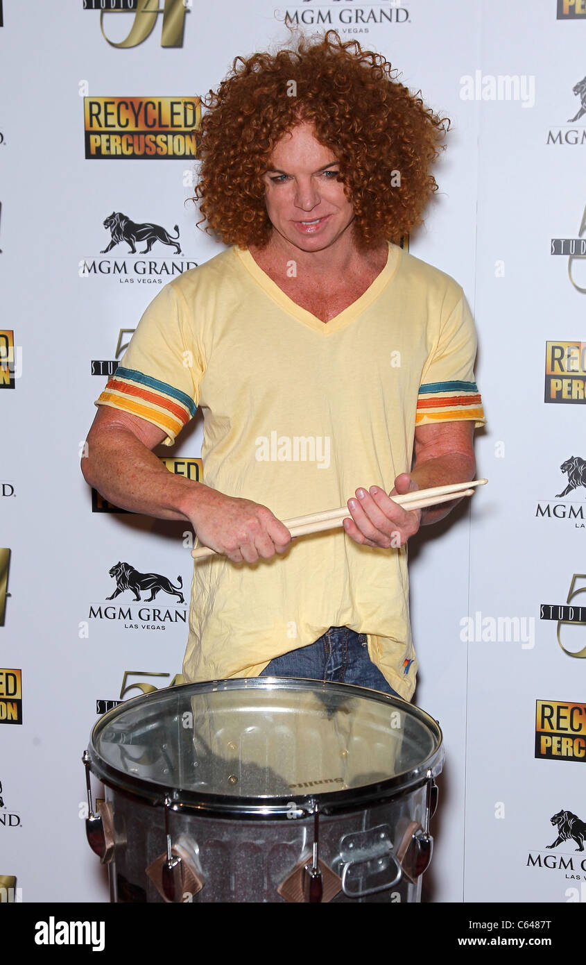 Carrot Top at arrivals for Recycled Percussion Opens at Studio 54 in ...
