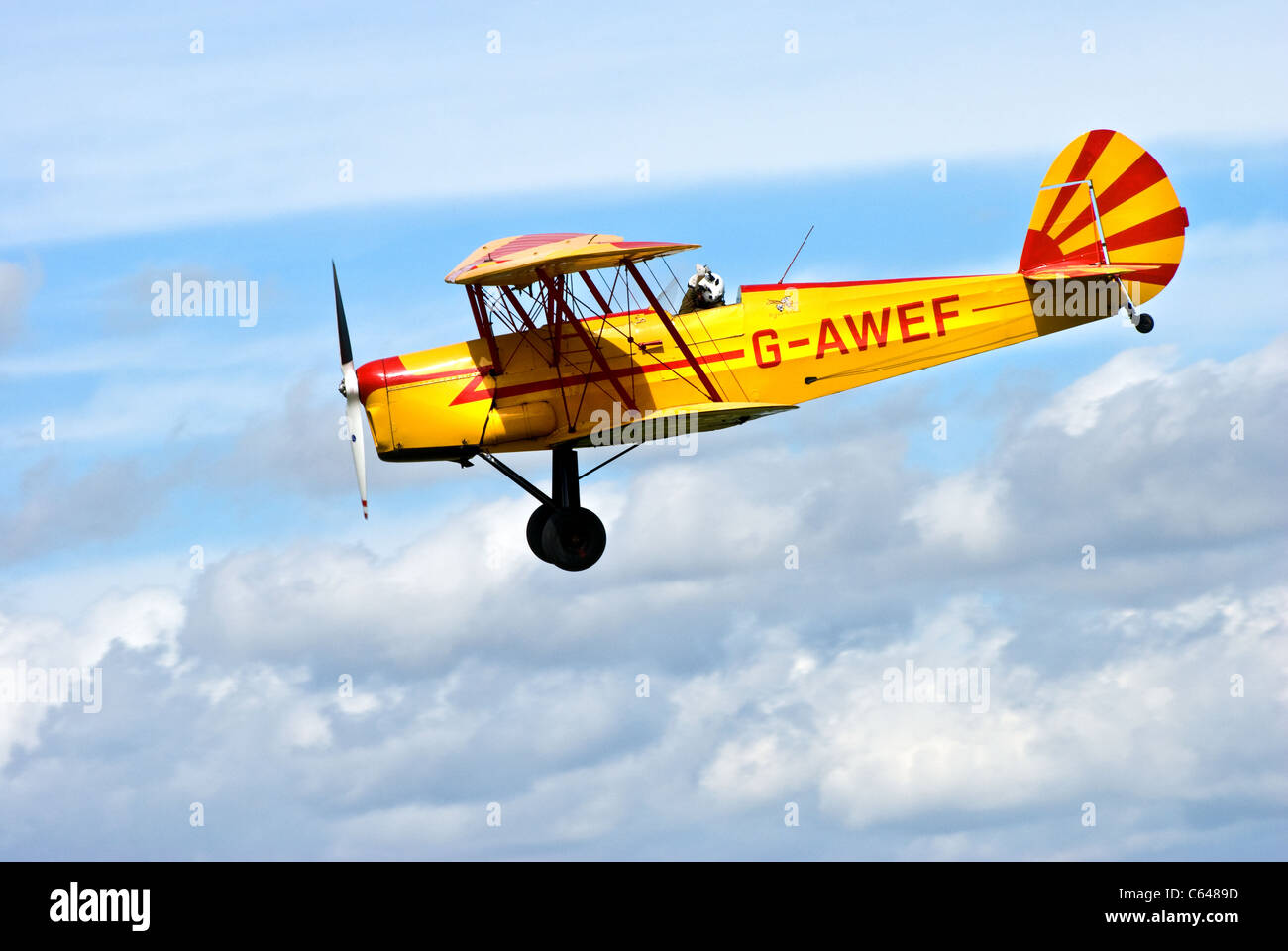 Stampe SV4C(g) biplane Stock Photo - Alamy
