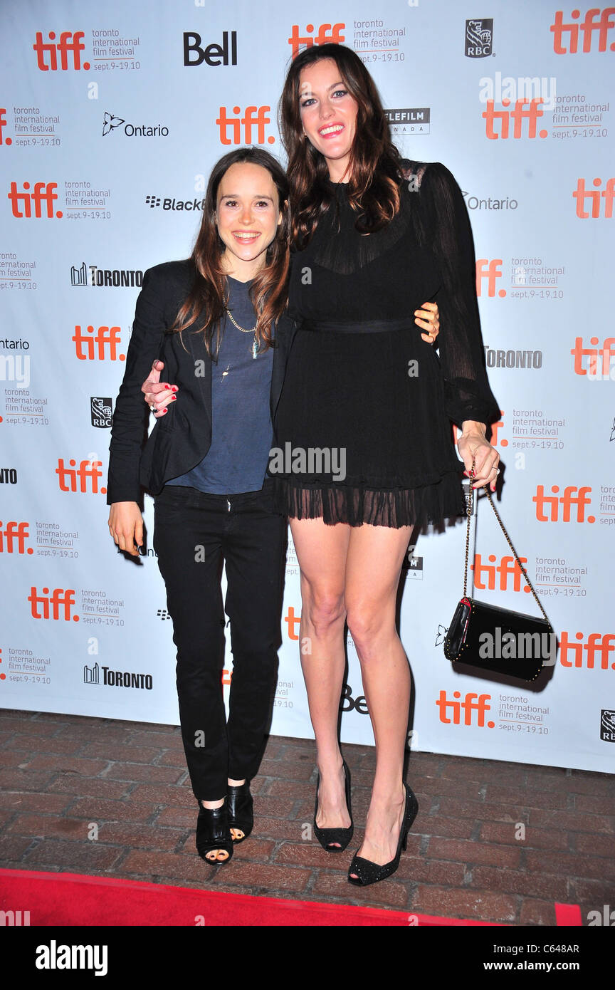 Ellen Page, Liv Tyler at arrivals for SUPER Toronto International Film ...