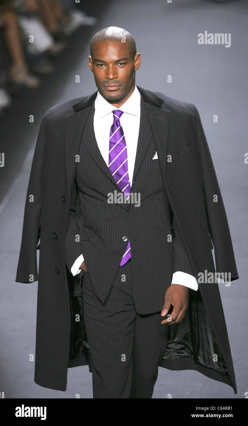 Tyson Beckford inside for Fashion For Relief, Bryant Park, New York, NY ...