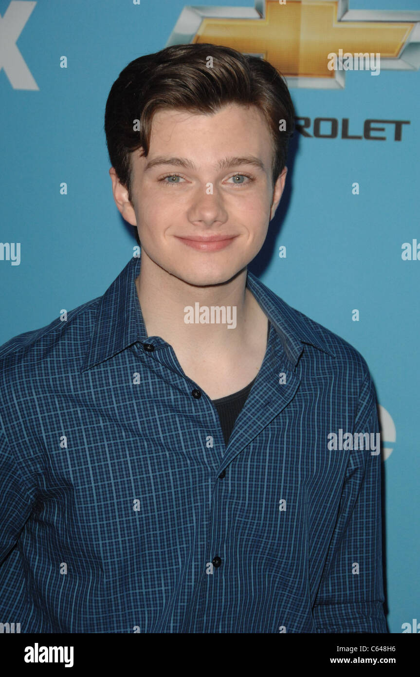 Chris Colfer at arrivals for GLEE Second Season Premiere and Screening ...