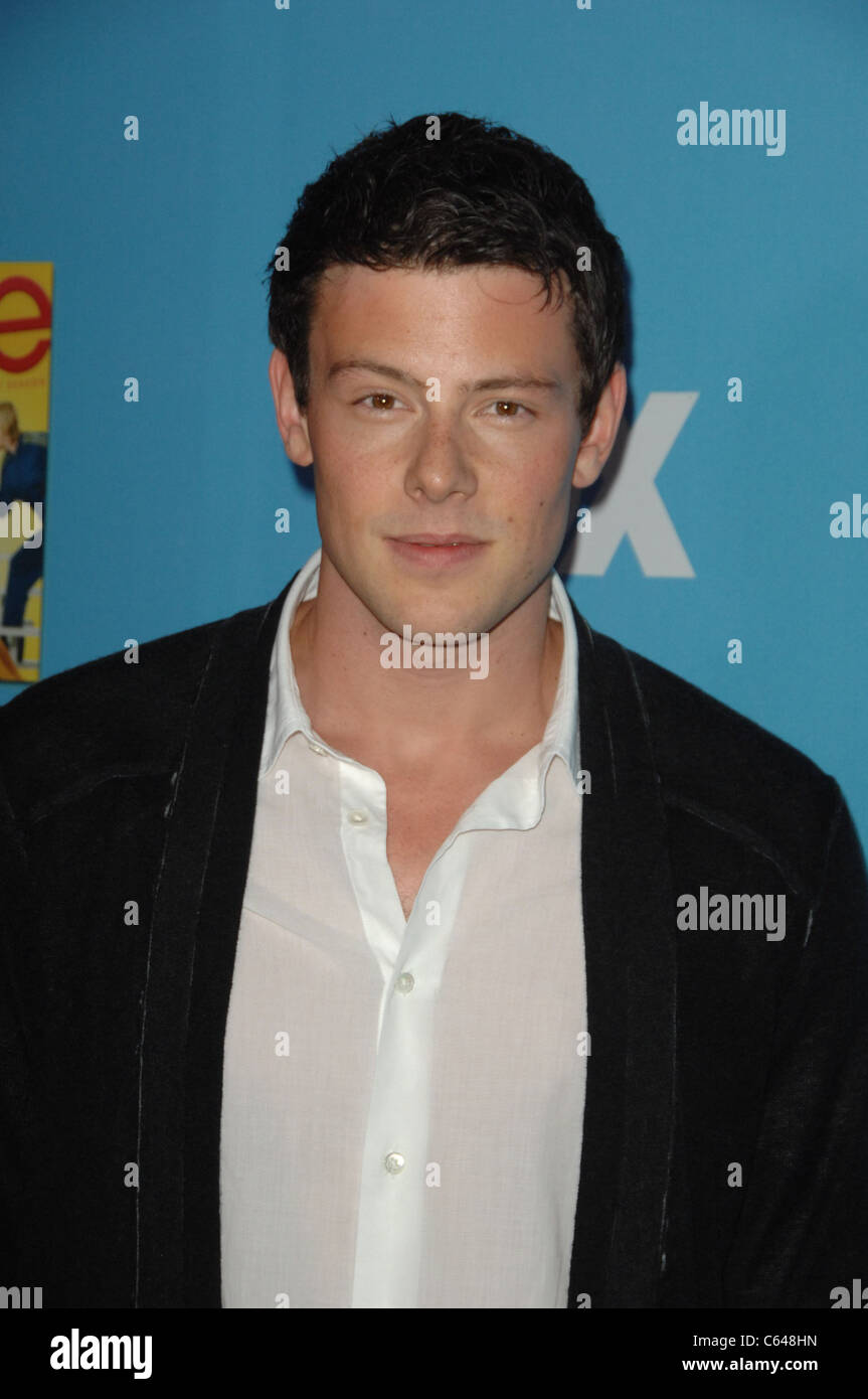 Cory Monteith at arrivals for GLEE Second Season Premiere and Screening ...