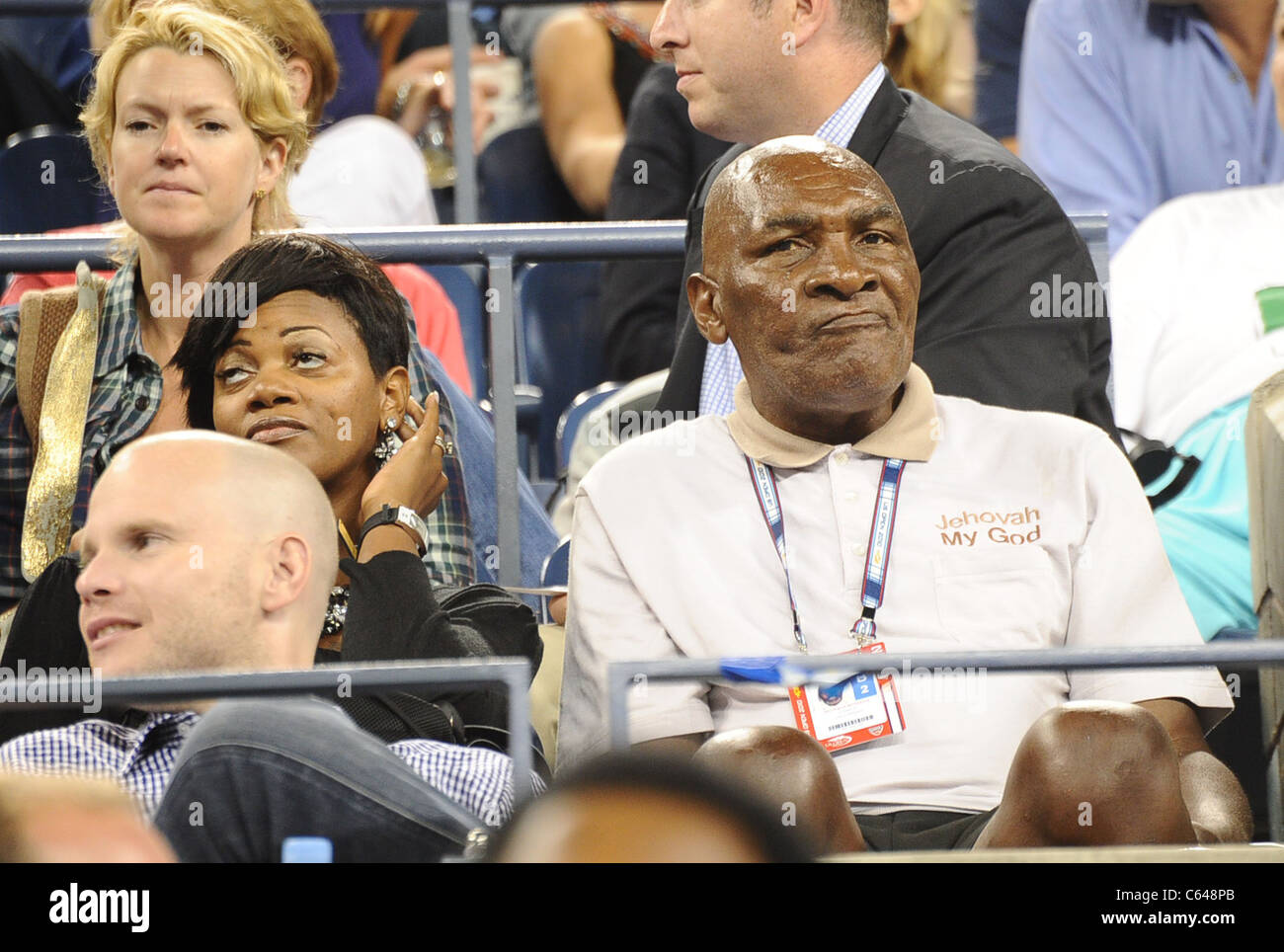 Lakeisha Graham, Richard Williams in attendance for US Open 2010 Tennis ...