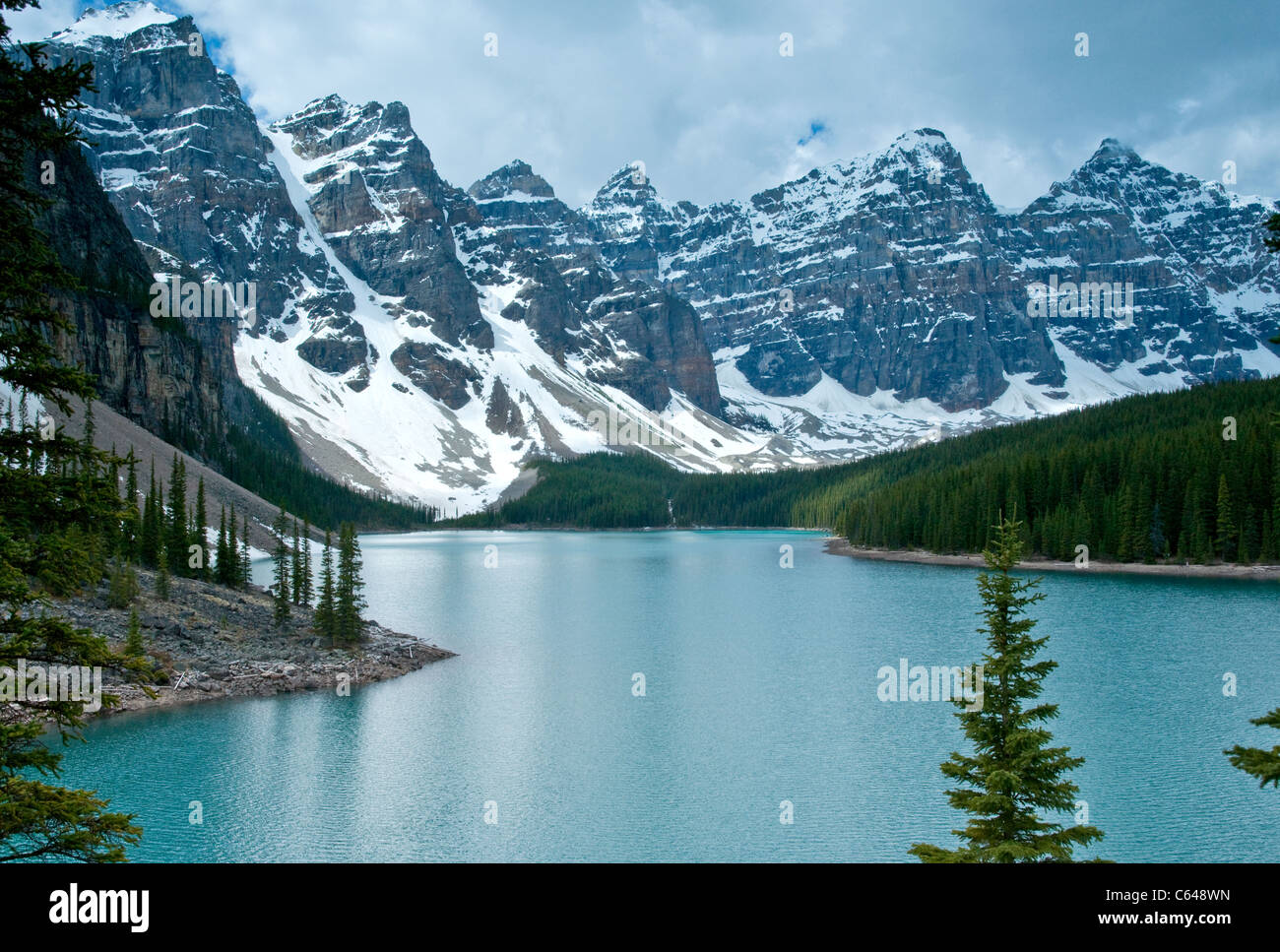 The valley of the ten peaks hi-res stock photography and images - Alamy