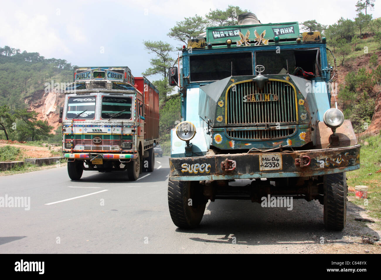 Indian man truck transport hi-res stock photography and images - Alamy