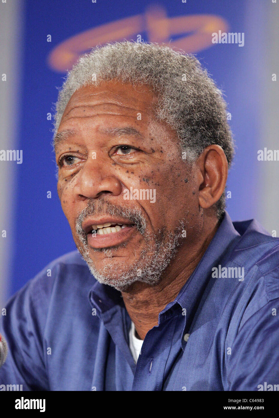 Morgan Freeman at the press conference for EDISON Premiere at Toronto ...
