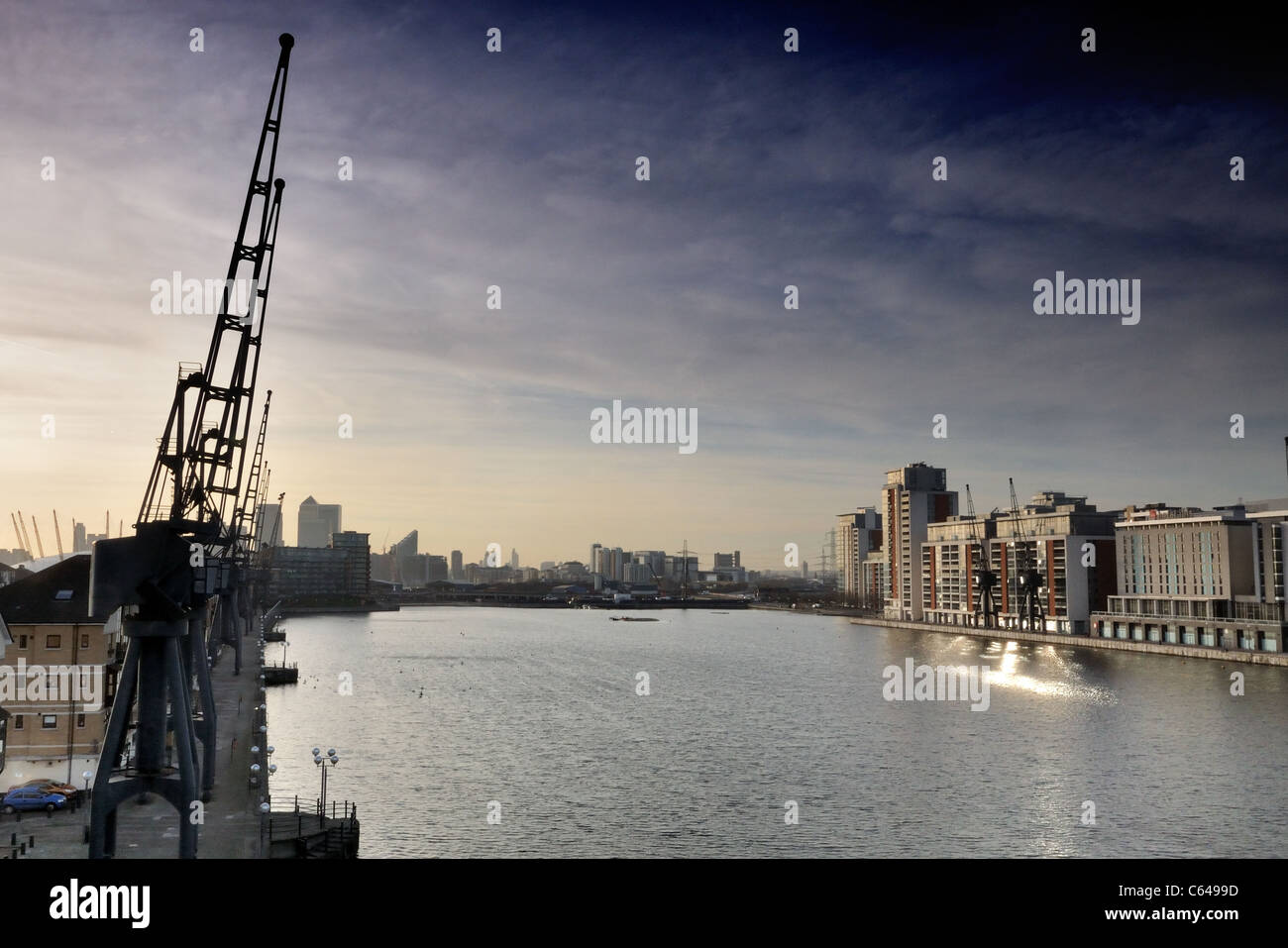 Royal Victoria Dock, Docklands, London Stock Photo - Alamy