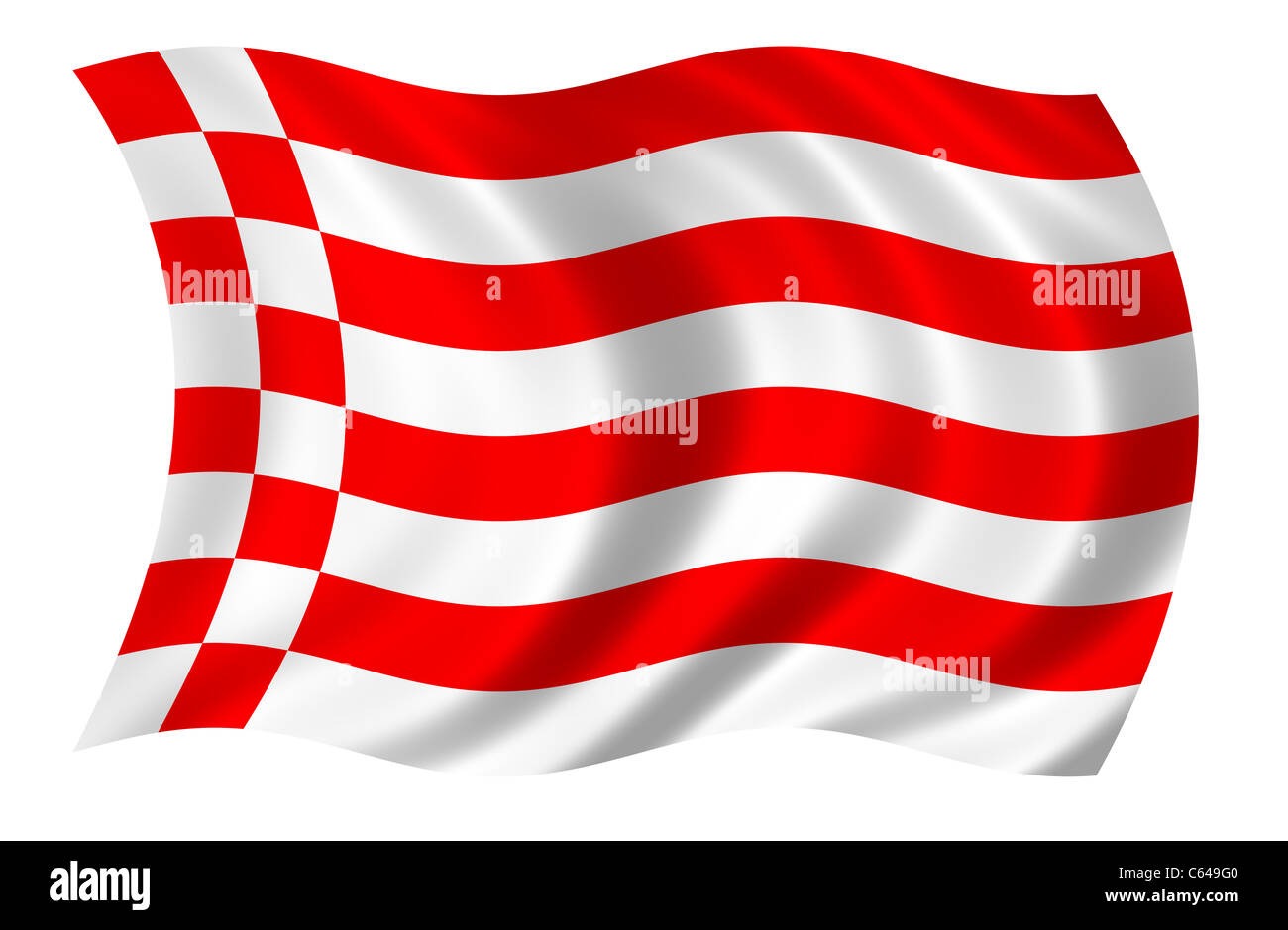 Flag of bremen hi-res stock photography and images - Alamy
