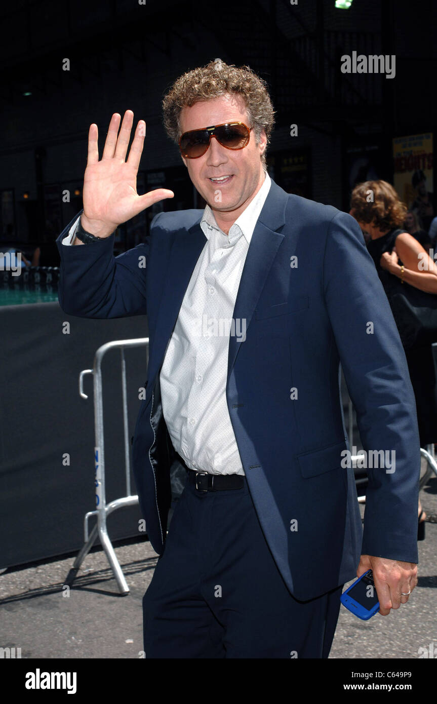 Will Ferrell at talk show appearance for The Late Show with David ...
