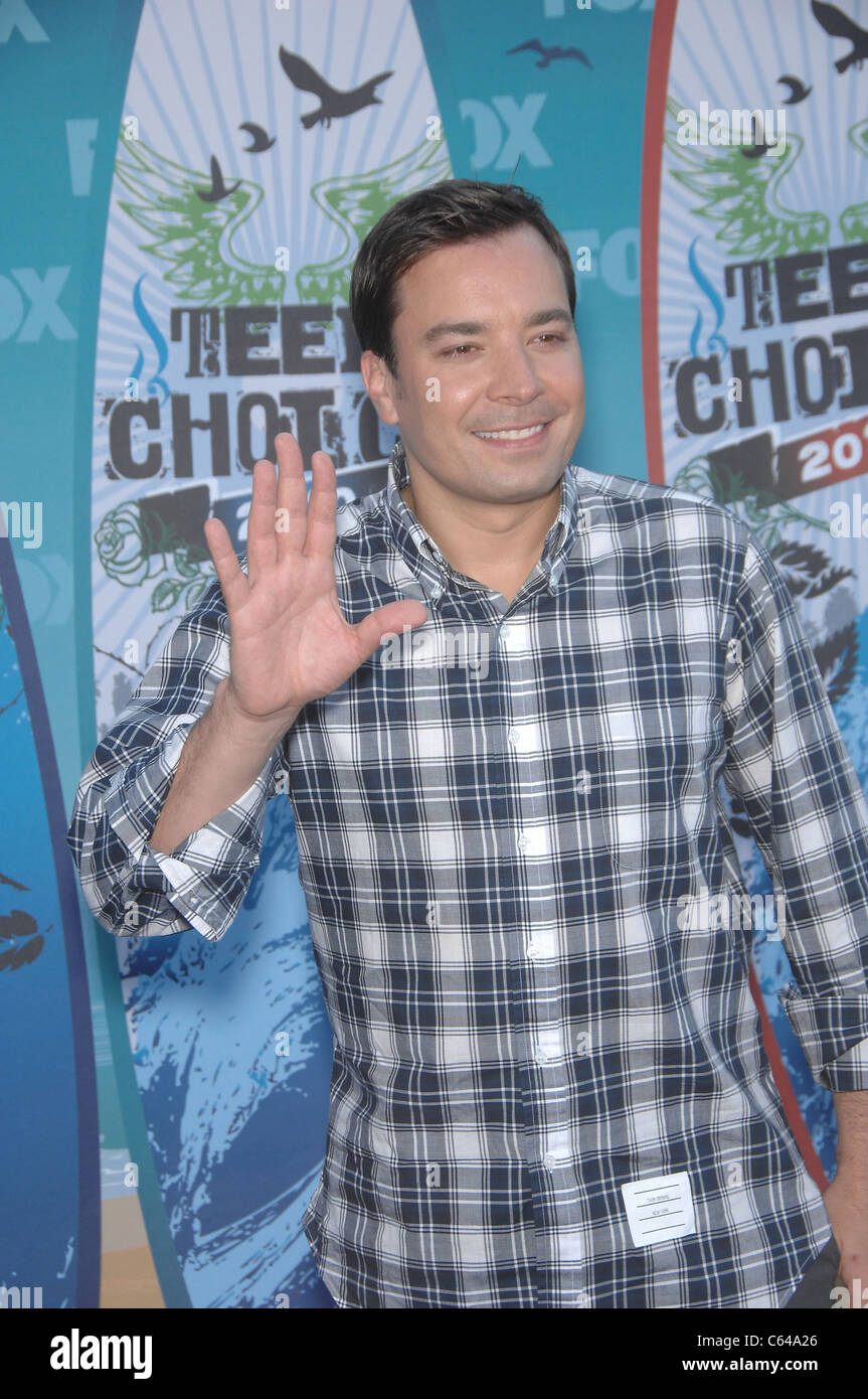 Jimmy Fallon at arrivals for Teen Choice Awards 2010 - ARRIVALS, Gibson ...
