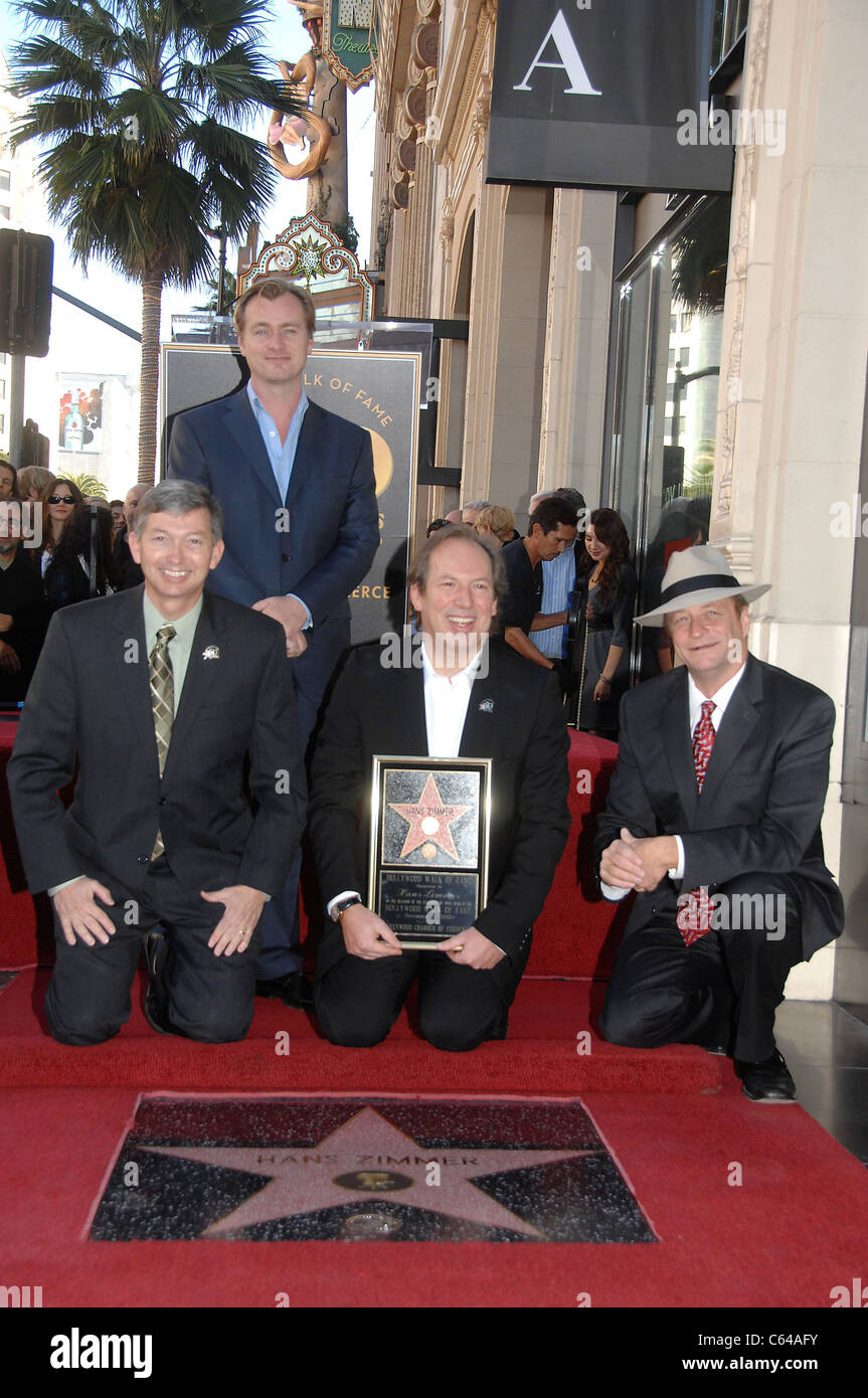 Leron Gubler, Christopher Nolan, Hans Zimmer, Sam Smith at the ...