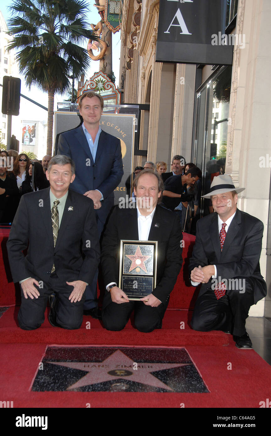 Leron Gubler, Christopher Nolan, Hans Zimmer, Sam Smith at the ...