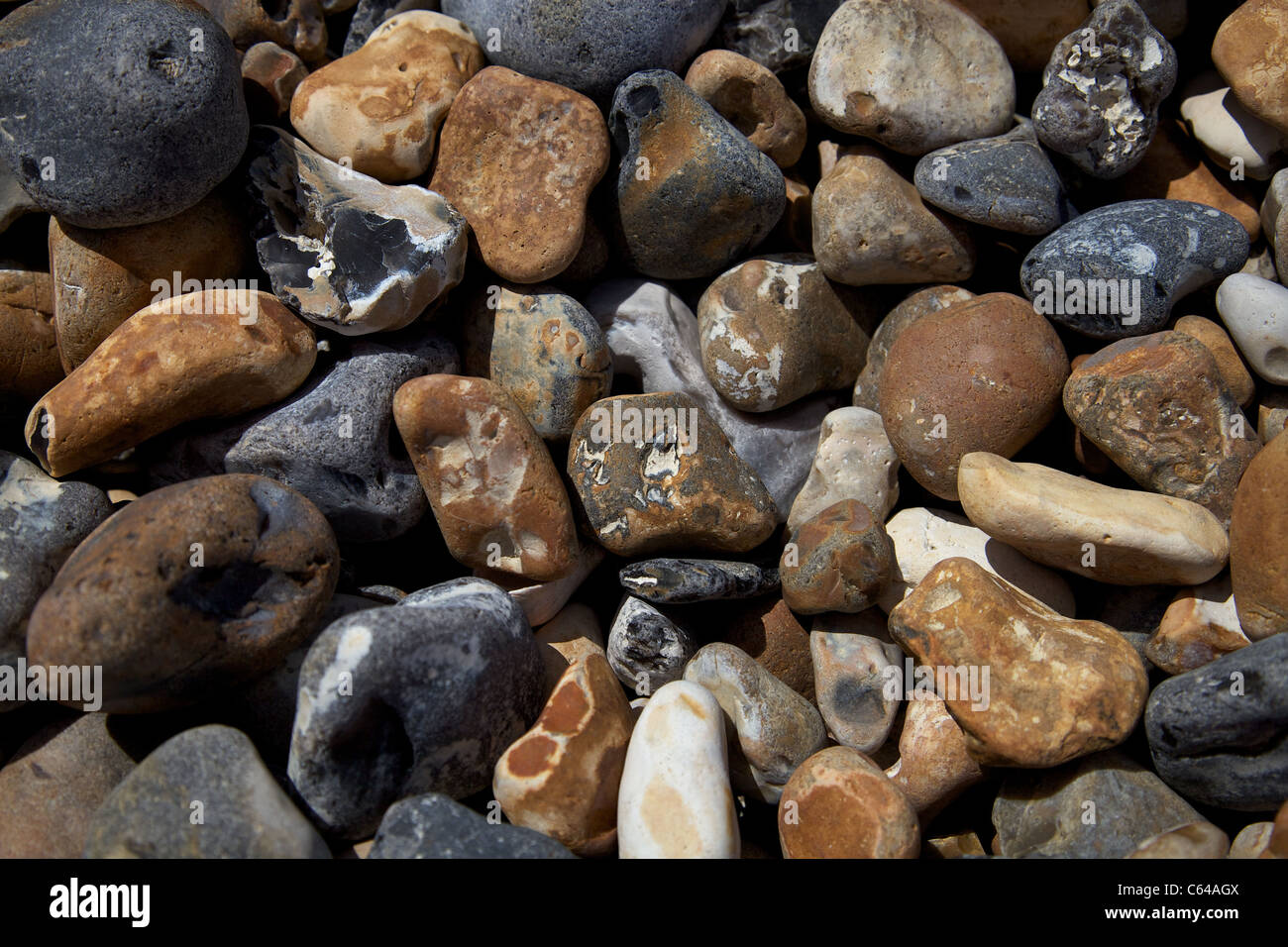 Flint stones at beach hi-res stock photography and images - Alamy
