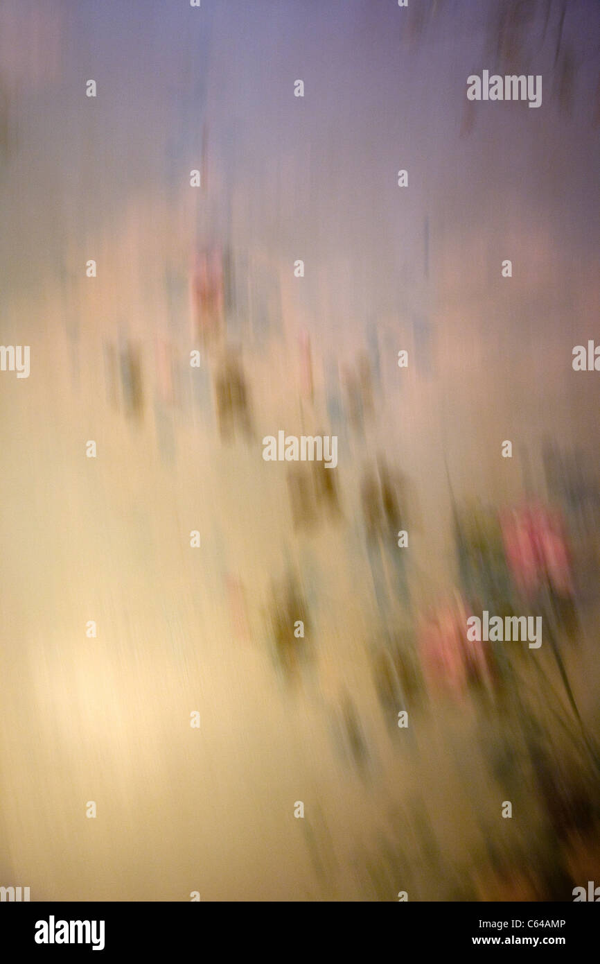 Blurred abstract floral pattern Stock Photo - Alamy