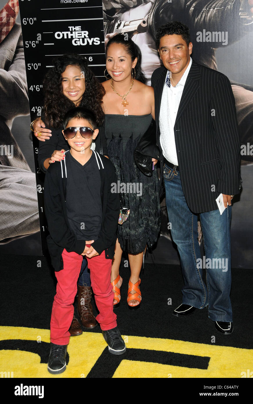 Nicholas Turturro and family at arrivals for THE OTHER GUYS Premiere ...