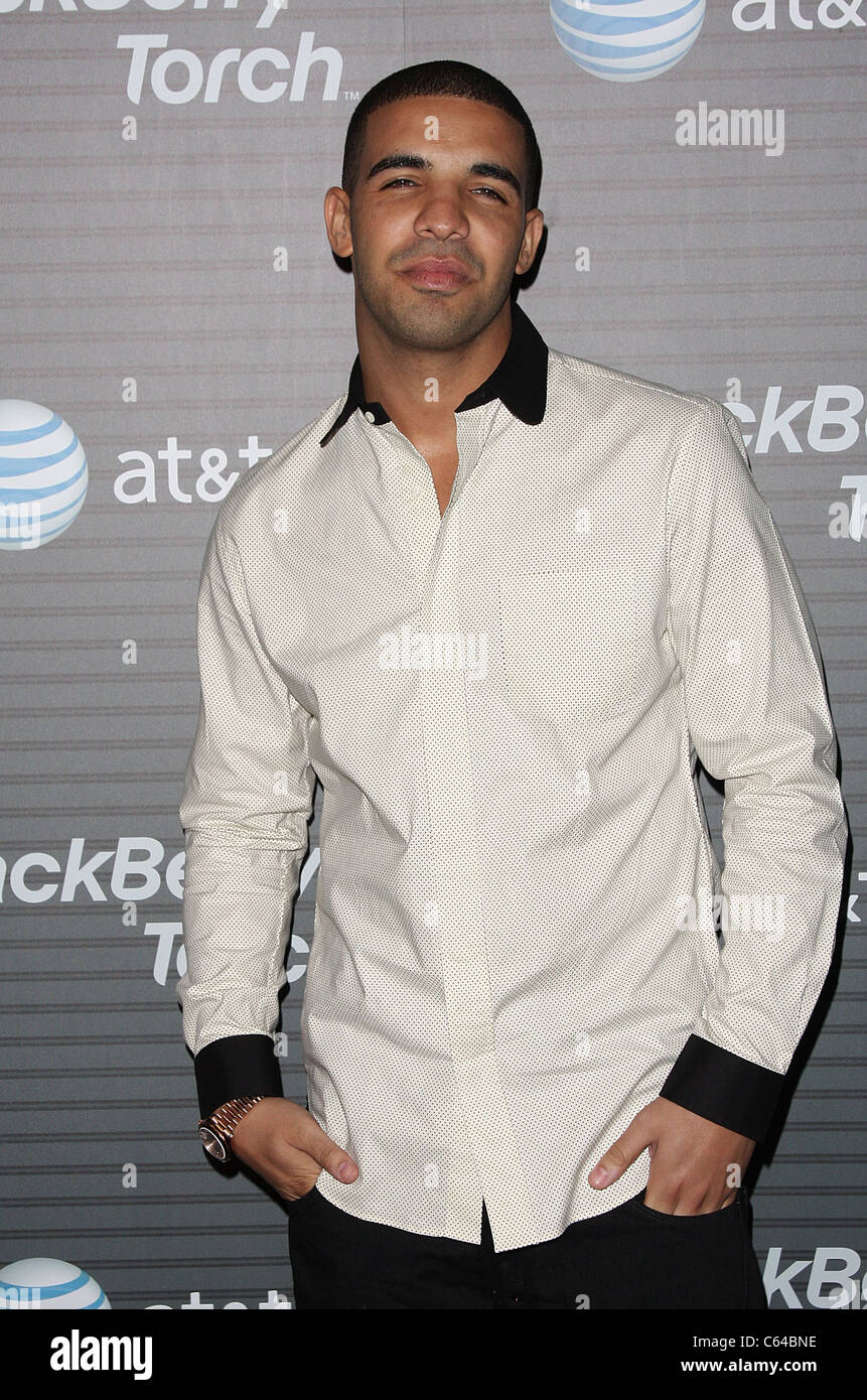 Drake at arrivals for BlackBerry Torch Launch Party, The Museum of ...