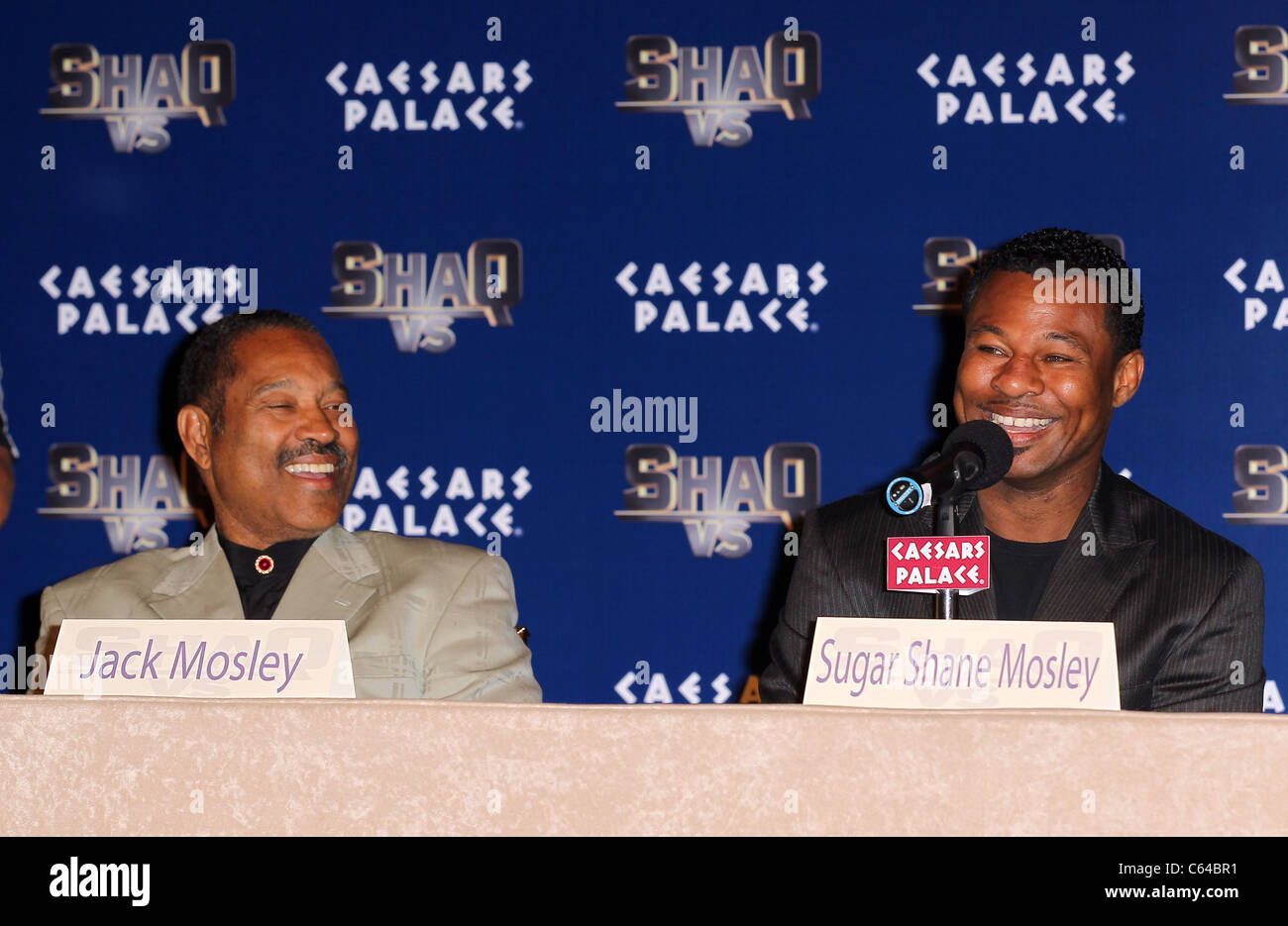 Sugar Shane Mosley, Jack Mosley in attendance for Press Conference At ...
