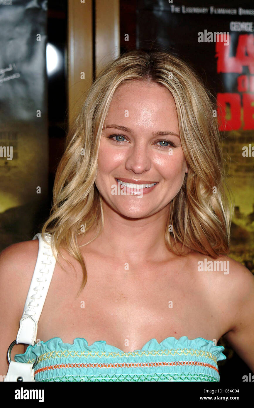 Sharon Case at arrivals for GEORGE A. ROMERO’S LAND OF THE DEAD ...