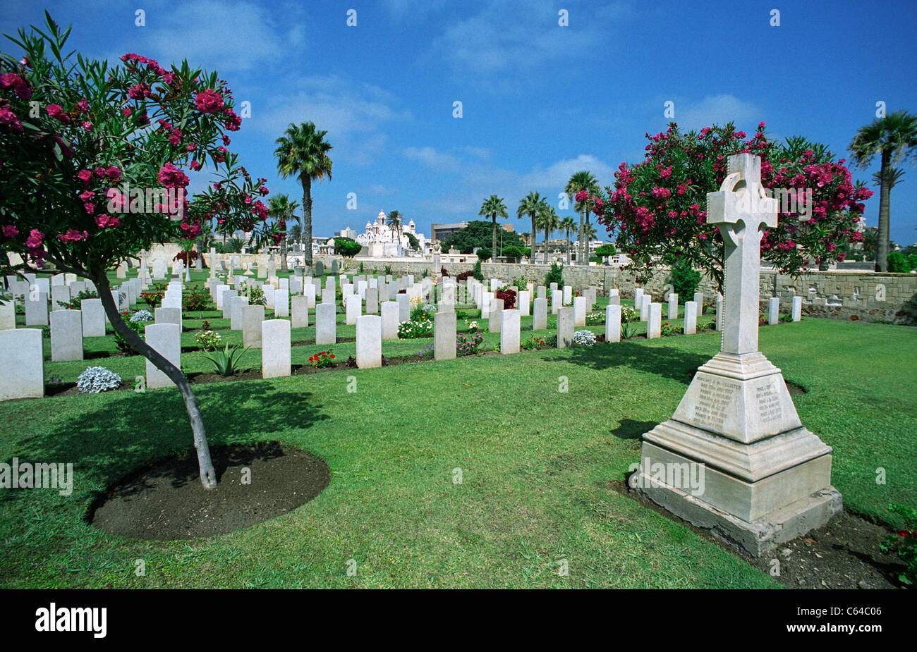 Chatby Cemetery, Alexandria,Egypt. Maintained by the Commonwealth War ...