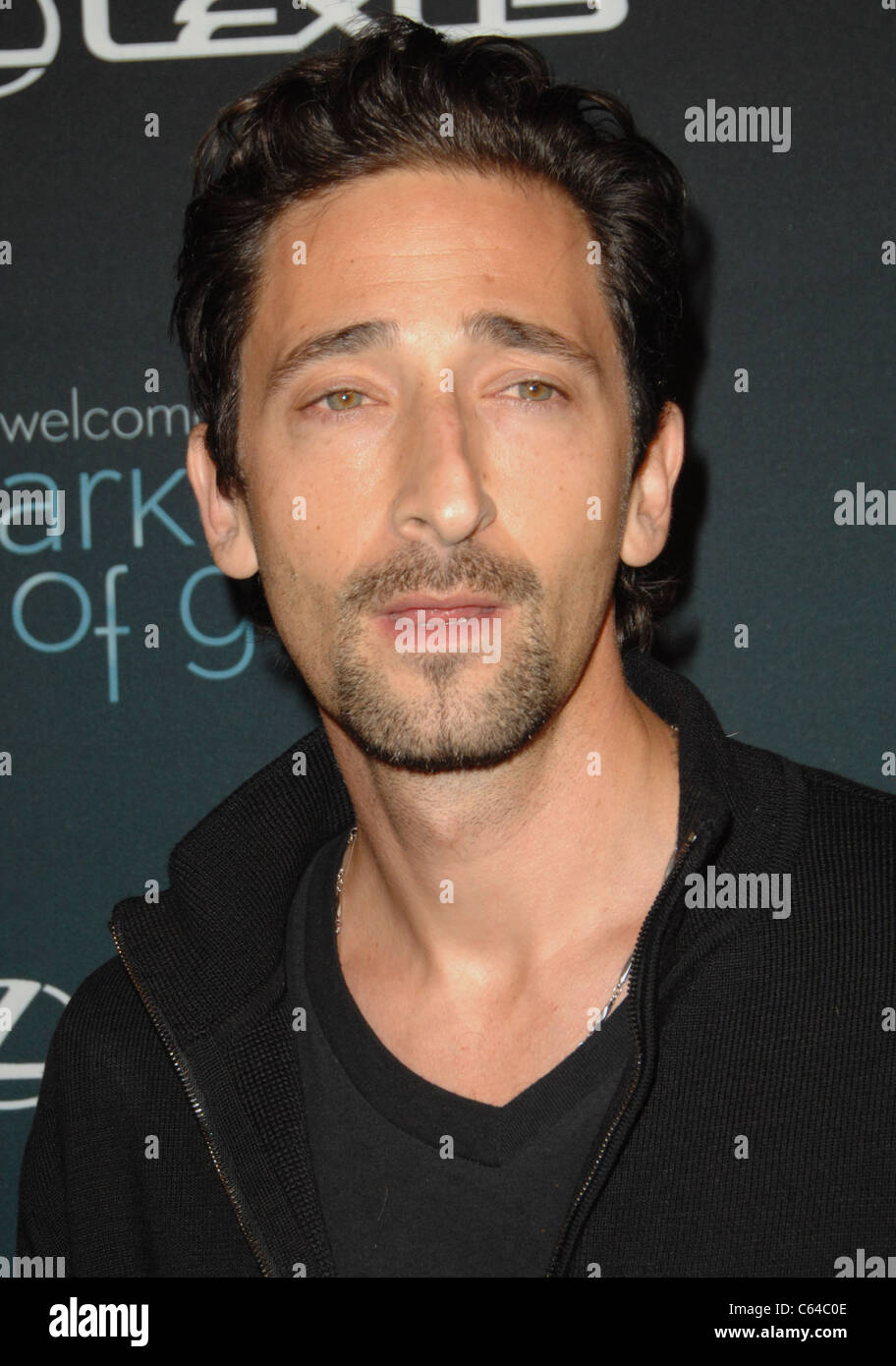 Adrien Brody at arrivals for THE DARKER SIDE OF GREEN Debate, Palihouse ...