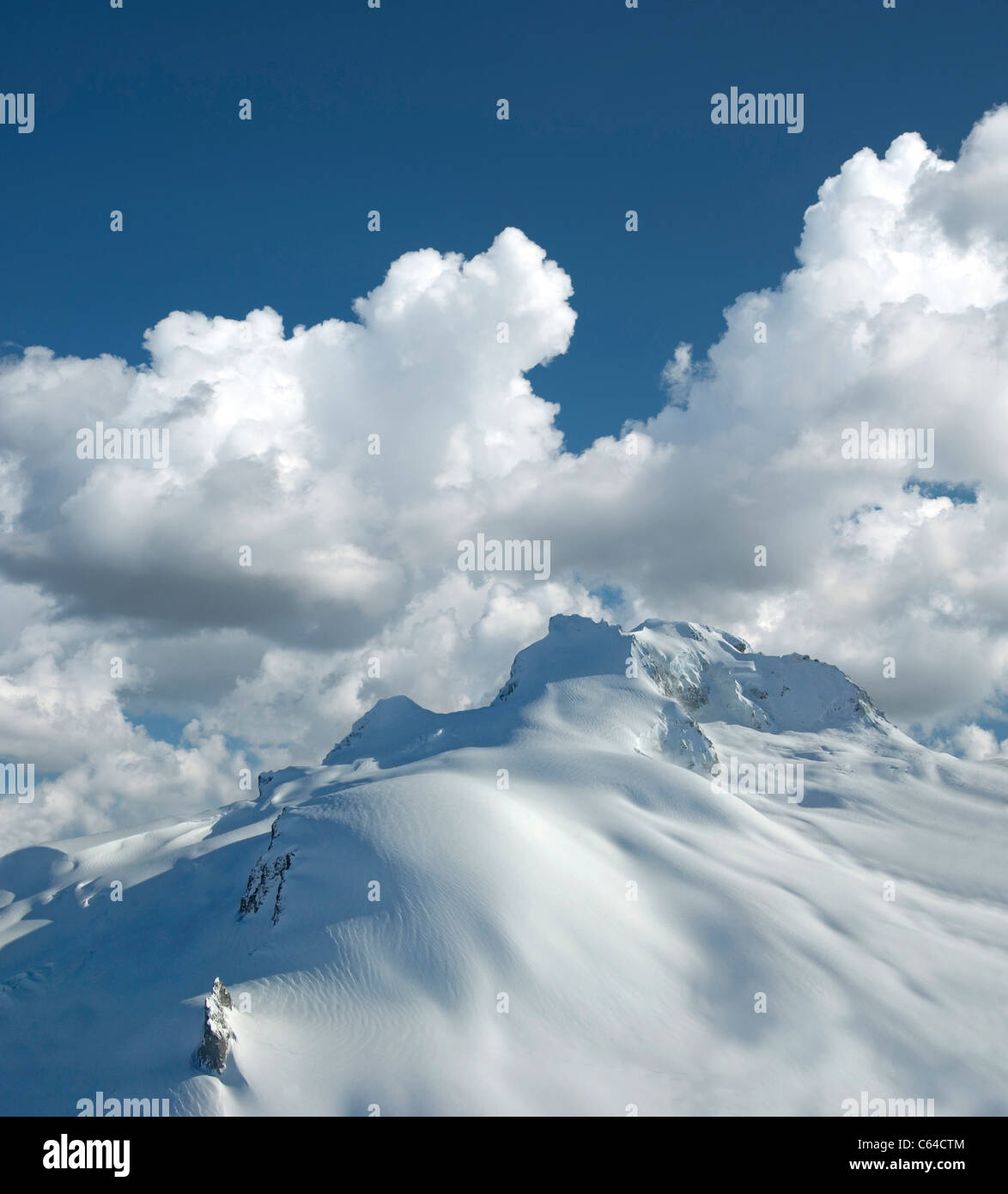 Coast Mountains with Garibaldi Peak Stock Photo - Alamy
