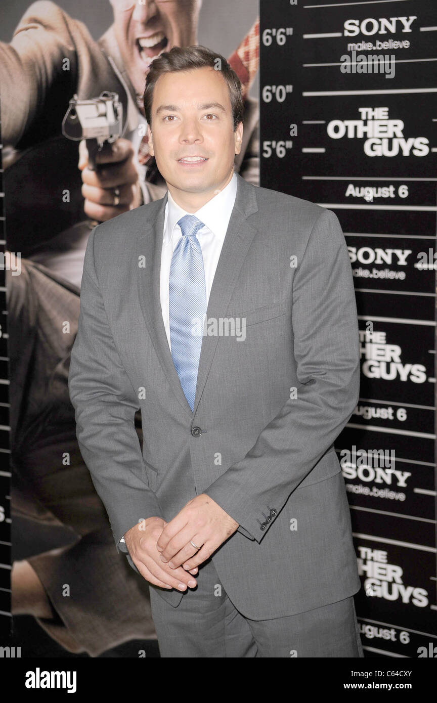 Jimmy Fallon at arrivals for THE OTHER GUYS Premiere, The Ziegfeld ...
